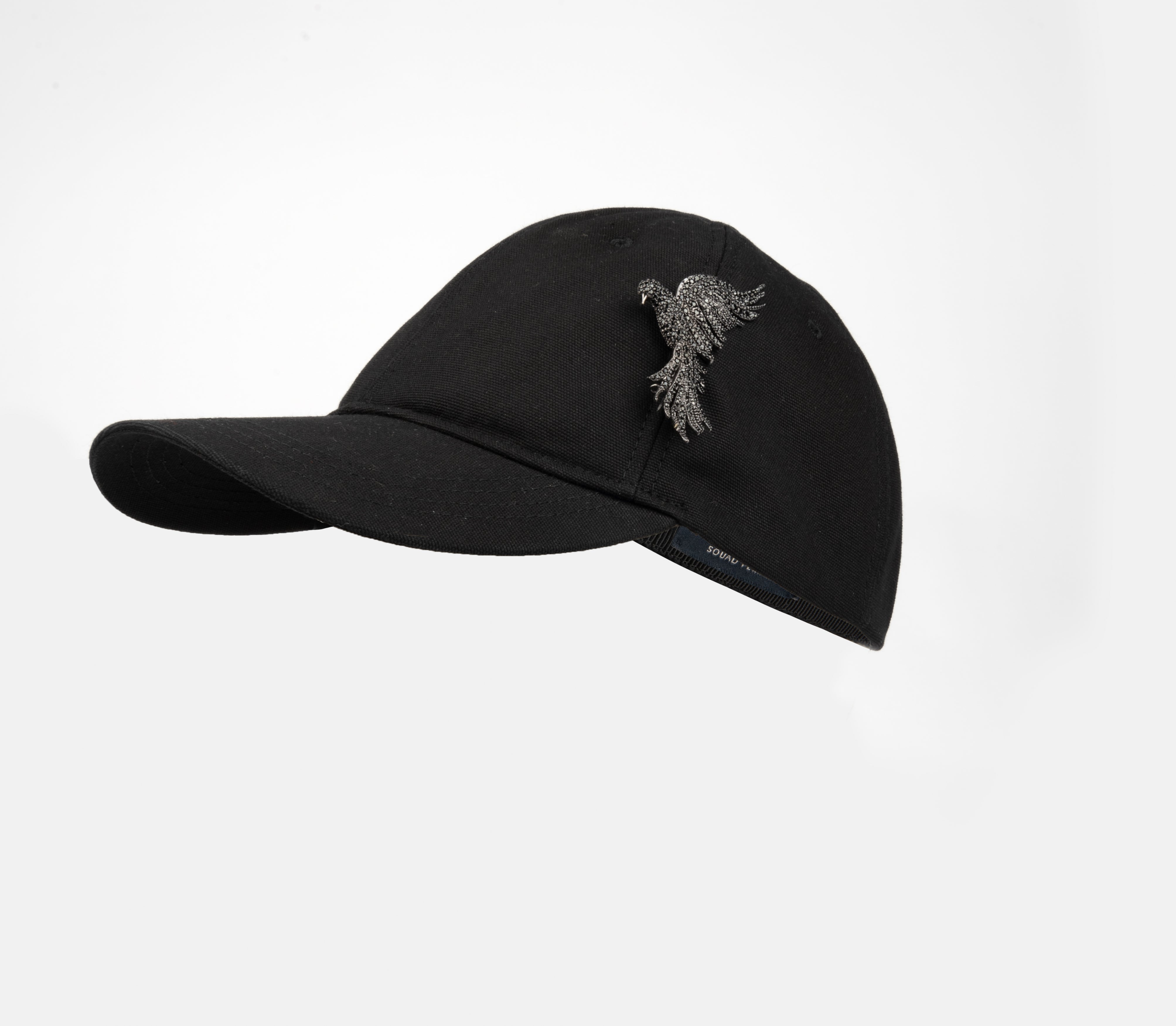 CAP KAY FLYING BIRD | BLACK – Souad Feriani
